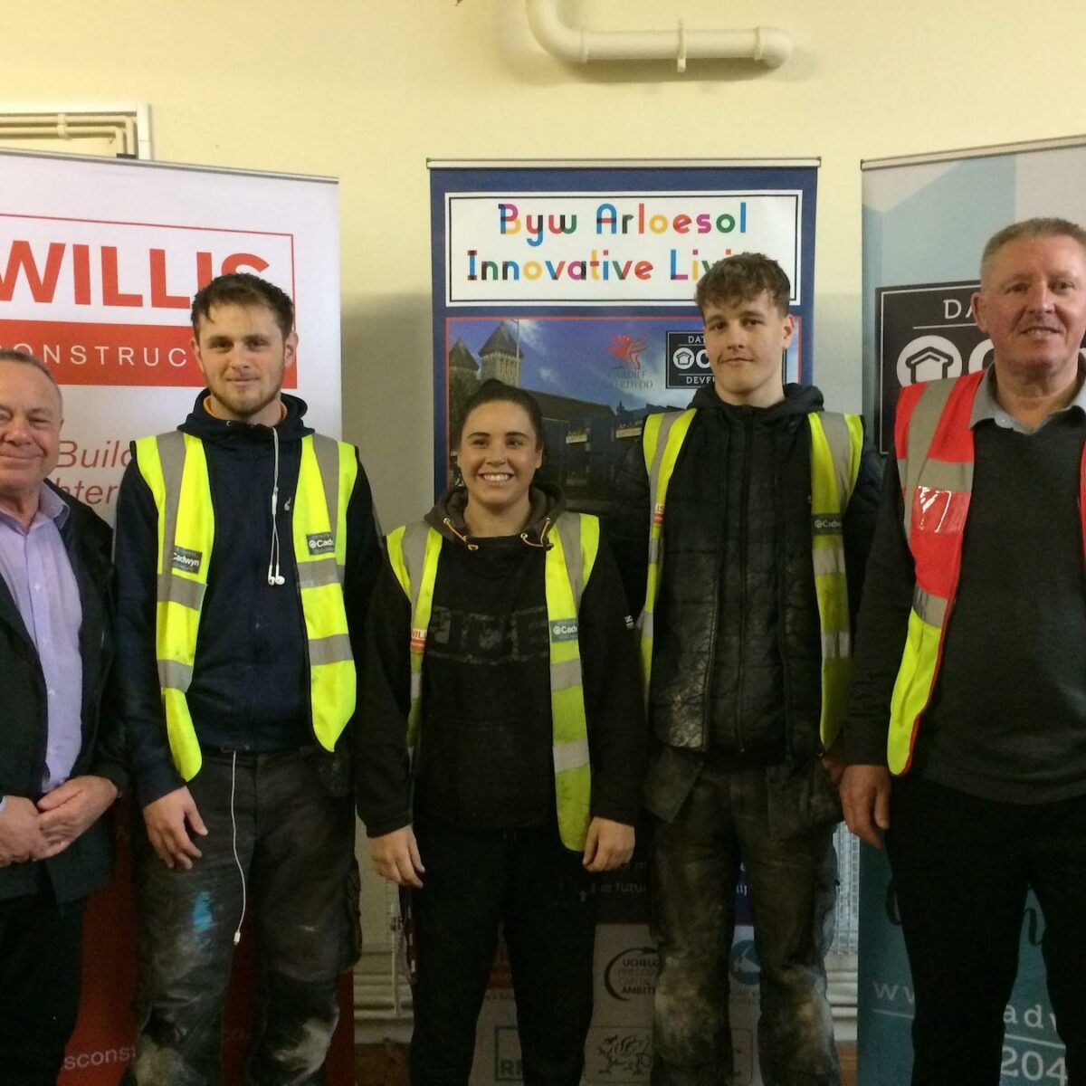 Cargo House Bute Street Containers - Cadwyn Housing Association