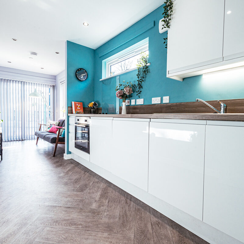 Cargo House Bute Street Containers - Cadwyn Housing Association